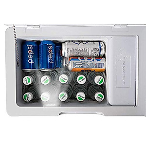 Alpicool C22 Portable Freezer,12 Volt Car Refrigerator with Ice Tray, 23 Quart (22 Liter) Fast Cooling 12V Car Fridge -4℉~68℉, 12/24V DC and 100-240V AC for Outdoor, RV, Truck, Boat (White)