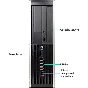 HP 8300 Elite Small Form Factor Desktop Computer (Intel Core i5-3470 3.2GHz Quad-Core, 8GB RAM, 500GB SATA, Windows 10 Pro 64-Bit) (Renewed)