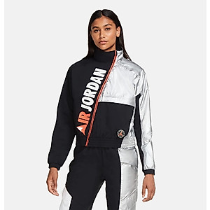 Nike AIR JORDAN WOMENS WOVEN UTILITY JACKET (LARGE)