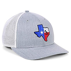 Ariat R112 Texas Oil Derrick Logo Snapback Grey One Size