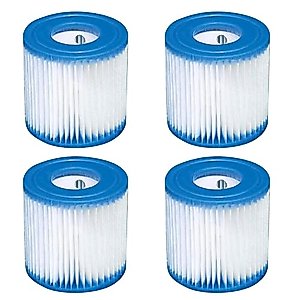 Intex Replacement Swimming Pool Filter Cartridge Type H - 29007E (4 Filters)