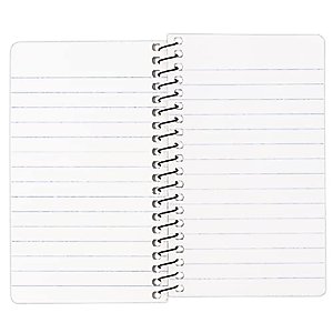 Mead Small Notebook, 24 Pack of pocket notebook 3x5 " College Ruled Small Memo Pad Wirebound 60 Sheets, Pastel Colors of Mini Notebook in Bulk pack