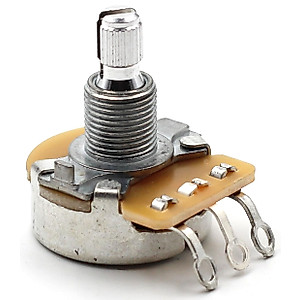 (1x) CTS 1 MEG Short SPLIT Shaft - Audio Taper Potentiometer for Electric Guitar