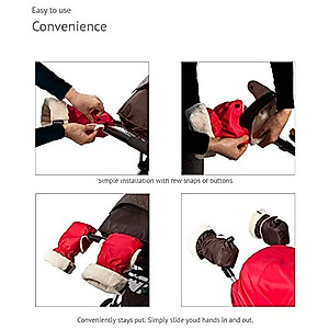 Manito Stroller Hand Muff (Navy)