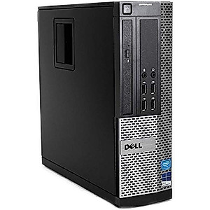 Dell Optiplex 9010 Desktop Computer - Intel Core i7 3.4GHz, 16GB DDR3, New 1TB SSD, Windows 10 Pro 64-Bit, WiFi + New 24 LCD Monitor (Renewed)