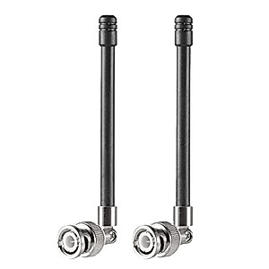 1/4 Wave Replacement Antenna for Shure SLX, BLX, U4S, U4D, UR and More. 470 to 752Mhz（Pack of 2）,Eifagur