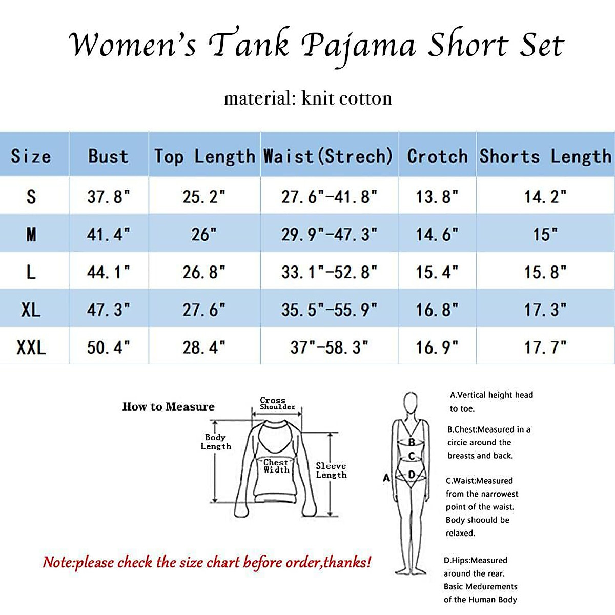 ENJOYNIGHT Women's Pajamas Set Sleeveless Tank Top and Shorts Sleepwear Set Summer 2 Piece PJS with Drawstring & Pockets(X-Large,b.owl)