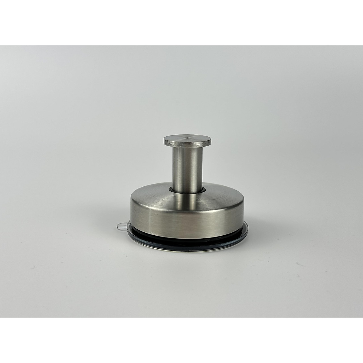 SUPRAQ Removeable Suction Cup Metal Hooks for Kitchen, Bathroom Shower, Tiles and Mirror-Pack of 2 (Nickel)