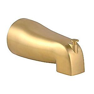 Design House 583898 Pull-Up Tub Diverter Spout, Satin Gold