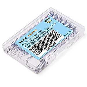 6PCS Micro Precision Screwdriver Set, VAKOGAL Premium Screwdriver Kit 0.8-1.6mm, 6 Extra Replace Blades for Watch Repair, Eyeglasses Repair, Jewelry Work, Electronics Repair