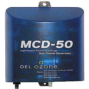DEL Ozone MCD-50U-12 120-240V Ozone MCD-50 AMP High-Output Spa Ozonator