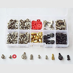 Hard Disk DIY Motherboard PC Personal Computer Assemble Case Fan Hand Screw Bolt Standoff Washer Set Assortment Kit Box 227pcs DaJiKan