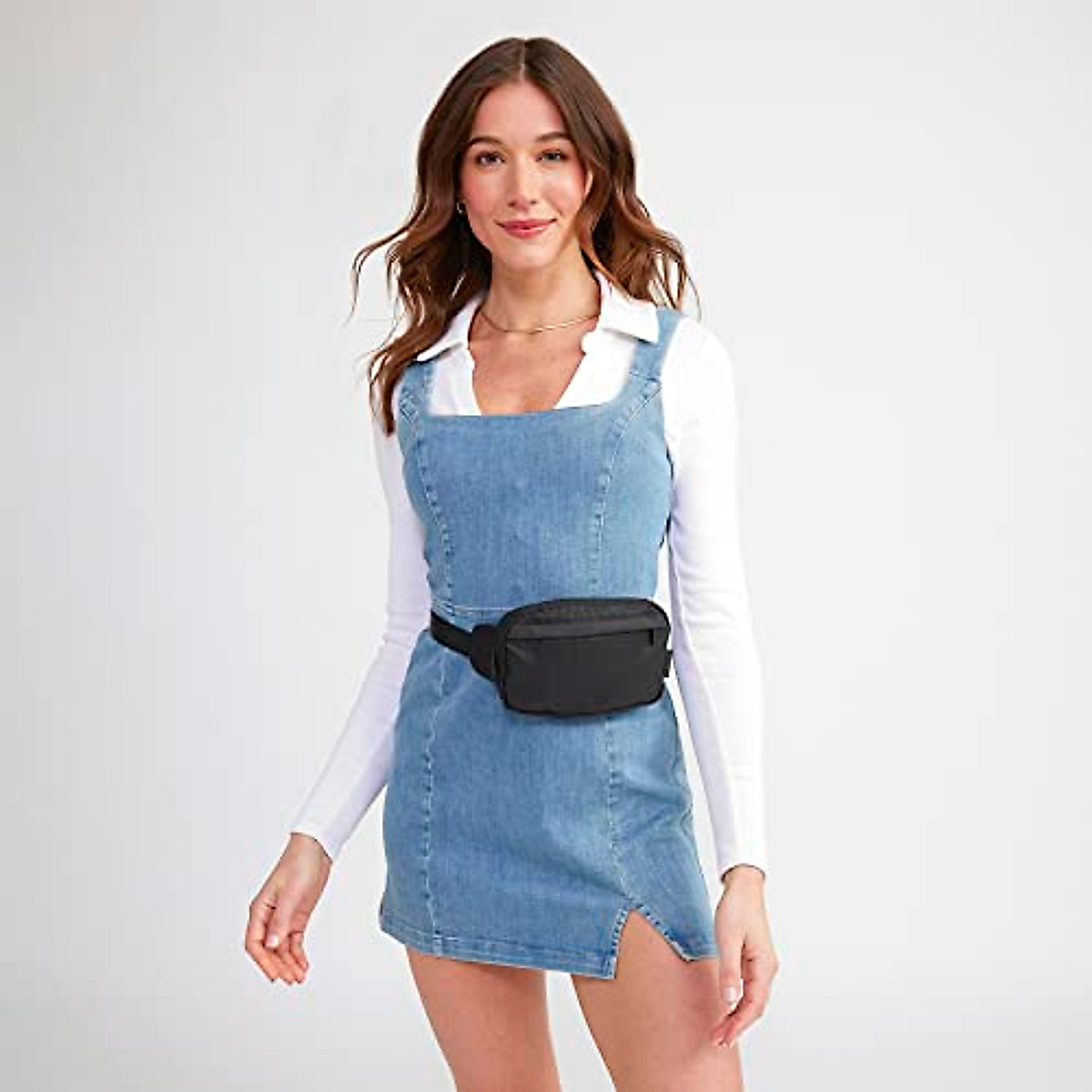 Vera Bradley Women's Ripstop Mini Belt Bag Sling Crossbody, Dreamer Paisley, One Size