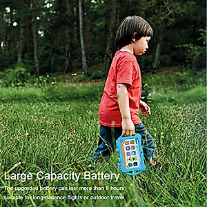 NORTH BISON Kids Tablet, 7 inch Android 11.0 Tablet for Kids, 3GB 32GB Toddler Tablet with Bluetooth, WiFi, GMS, Parental Control, Dual Camera, Shockproof Case, Educational, Games