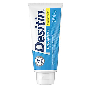 DESITIN Rapid Relief Zinc Oxide Diaper Rash Cream 4 oz (Pack of 3)