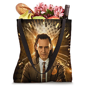 Marvel Loki TVA Variant Disney+ Series Poster Tote Bag