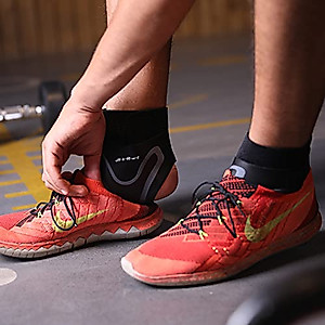 HiRui Ankle Brace Ankle Support Ankle Wrap for Running, Arthritis, Pain Relief, Sprains, Sports Injuries, Recovery, Ultra-Thin Breathable Neoprene Ankle Compression Brace (Right Foot/Medium)