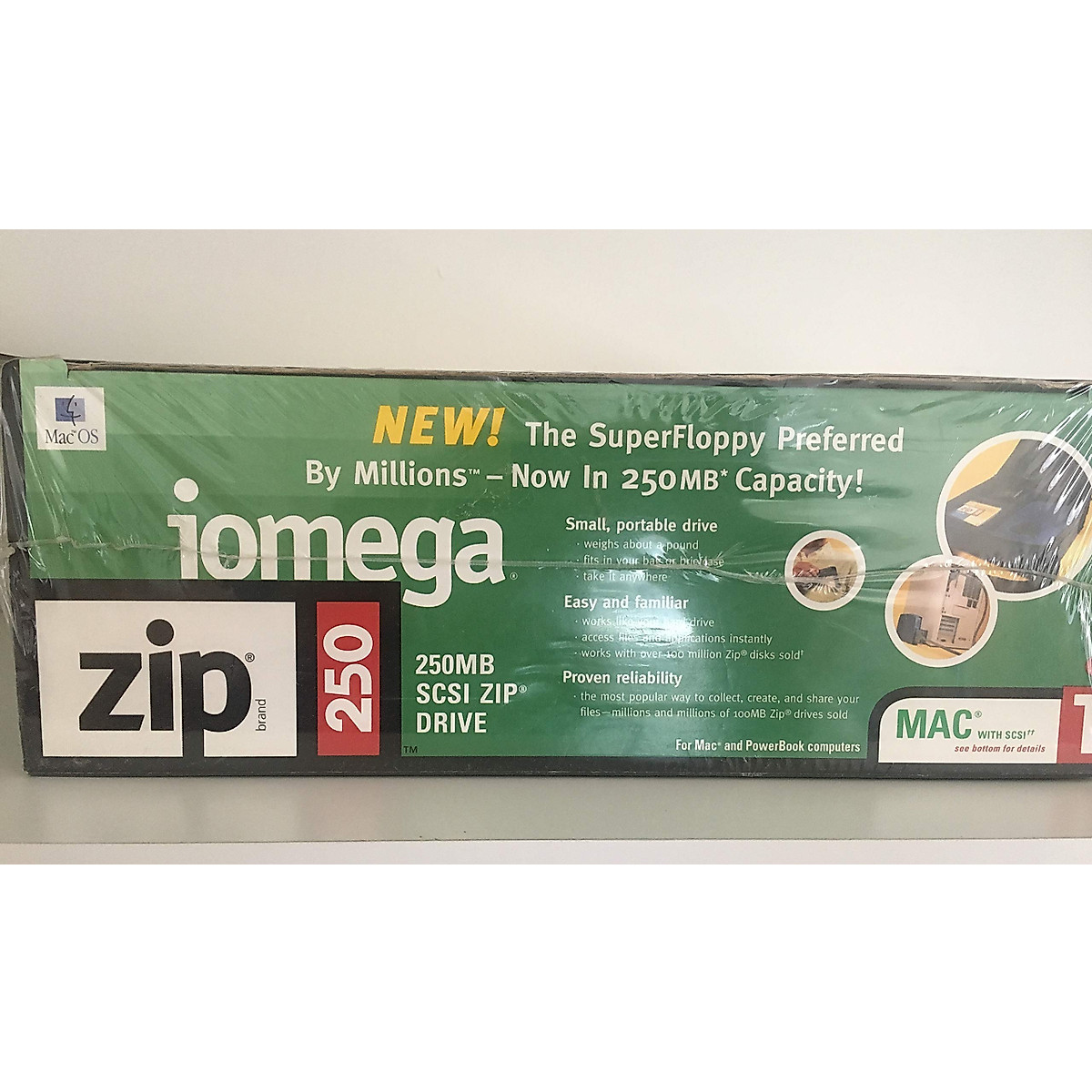 Iomega Zip 250MB SCSI External Drive (PC/Mac)