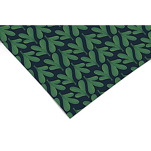 Green Boho Garden Contact Paper | Shelf Liner | Drawer Liner | Peel and Stick Paper 910 12in x 24in (2ft)