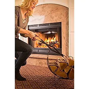 Epica Fireplace Tongs, 26" Long, Log Grabber