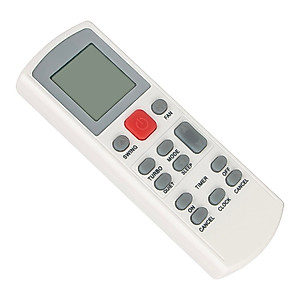 WINFLIKE IR Remote Control Replace for Daikin FTXN25L FTXN50L FTXN60L Air Conditioner EDGS02 APGS02 APGS02-I ECGS02 RS25JEV1K (Cooling and Warm)