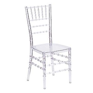 Flash Furniture 2 Pack Flash Elegance Crystal Ice Stacking Chiavari Chair
