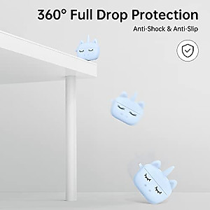 SODI AirPods Pro Case - Cute AirPods Pro Case Cover for Women, Cute Airpod Pro Case Cover, Funny Kawaii Airpod Pro Case Cute Accessories, Blue