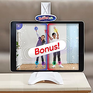 Hasbro Gaming Twister Air Game | AR App Play Game with Wrist and Ankle Bands | Links to Smart Devices | Active Party Games for Kids and Adults | Ages 8+ | for 1+ Players | F8158