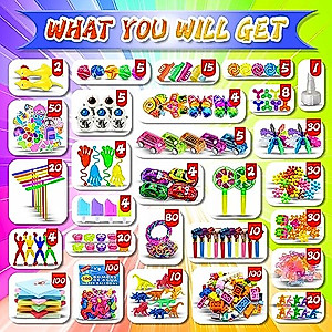RALLYPANDA 1000+Halloween Party Favors for Kids Fidget Toys Pack Bulk Prize Box Treasure Box Goodie Bag Stuffers Carnival Prizes Classroom Rewards Pinata Fillers
