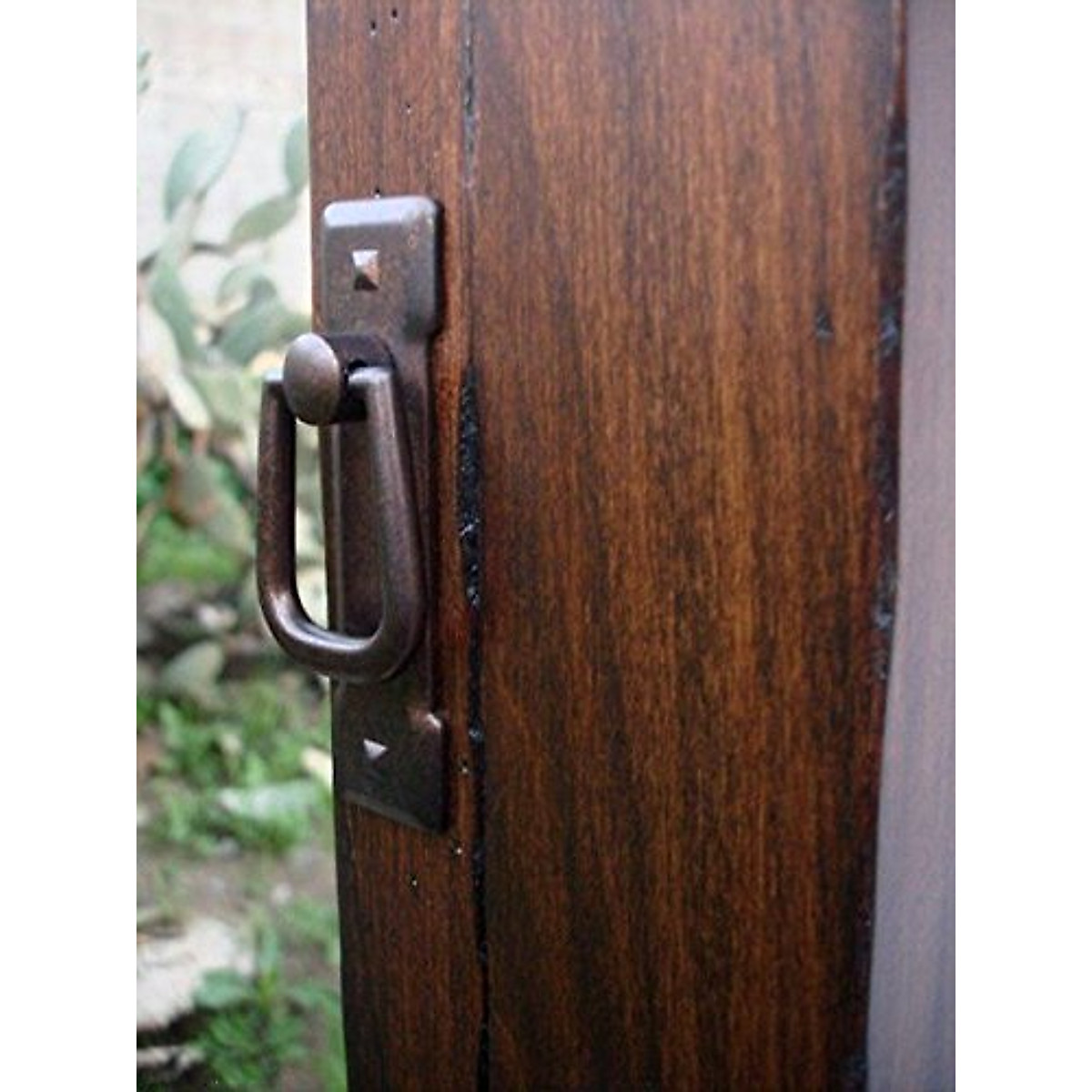 Primitive Mission Medicine Cabinet/Dark Walnut/Solid Wood & Handmade/Surface Mount