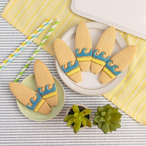Surfboard cookie cutter, 1 piece - Bakerlogy
