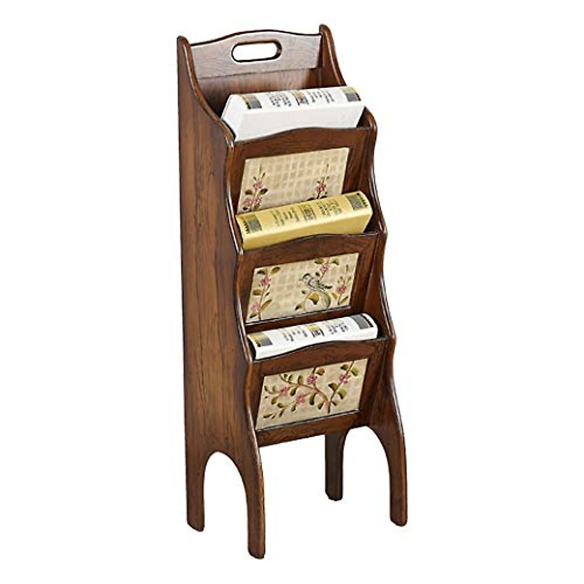 Magazine & Newspaper Baskets Shelf Storage Rack Shelf Wall Shelf Book Magazine Rack Newspaper Storage Rack Album Data Solid Wood Wall Storage Rack Floor Magazine Rack Shelf Baskets