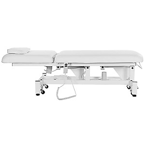 SKINACT Bliss Electric Spa Facial Treatment Table for Medical spa (White)