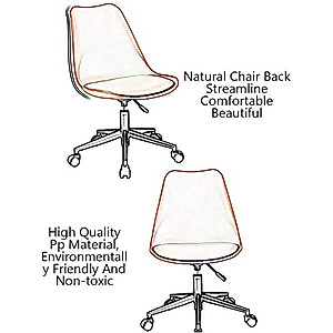 MayNuo Chair Computer Chair Lift Swivel Chair Home Office Chair Small Game Chair Small Swivel Chair Student Chair Desk and Chair/Yellow