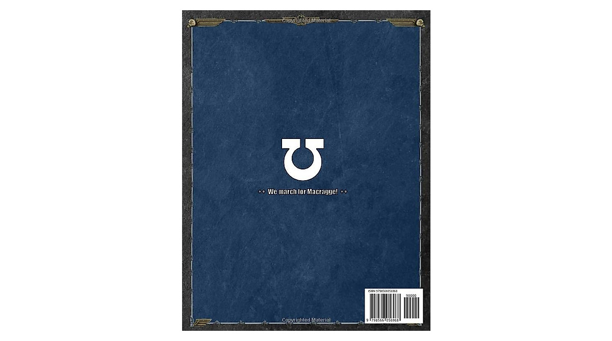 Ultramarines Crusade Journal - Record Your Battles