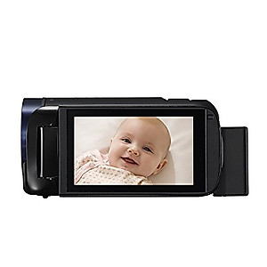 Canon VIXIA HF R600 Full HD Camcorder with 3 inch Touchscreen and 57x Advanced Zoom - Black (Renewed)