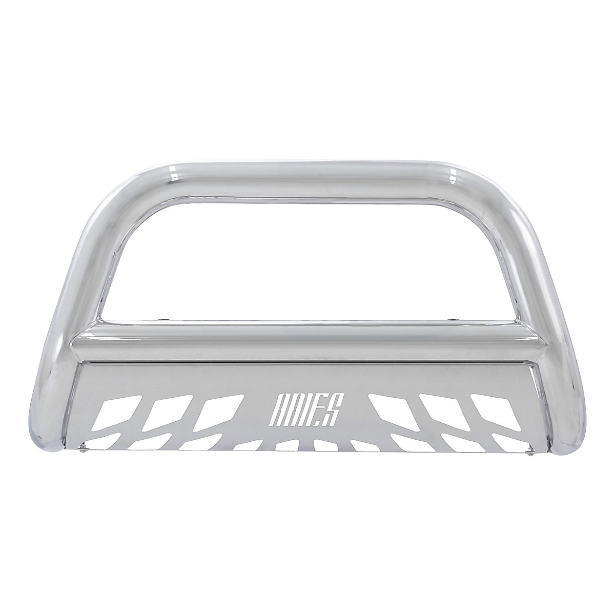 ARIES 35-2000 3-Inch Polished Stainless Steel Bull Bar, No-Drill, Select Toyota Tacoma