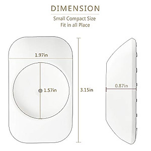 Baby Gates Wall Pads (4 Pack Guard) Safety Indoor Gate Wall Protector - Improved Small Compact Wall Cups Saves Trim & Paint - Best Dog Pet Child Kid Walk Through Pressure Mounted Gates Guard