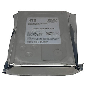 MaxDigitalData 4TB 64MB Cache 7200PM SATA 6.0Gb/s 3.5" Internal Surveillance CCTV DVR Hard Drive (MD4000GSA6472DVR) - w/ 2 Year Warranty (Renewed)