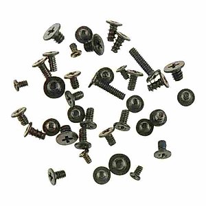 T-shin Full Set Screws Replacement Repair Parts with Bottom Pentalob Screws for ipad with Compact Protective PP Storage Box(ipad 2/ ipad 3/ ipad 4)