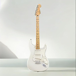 Fender Player Stratocaster SSS Electric Guitar, with 2-Year Warranty, Polar White, Maple Fingerboard