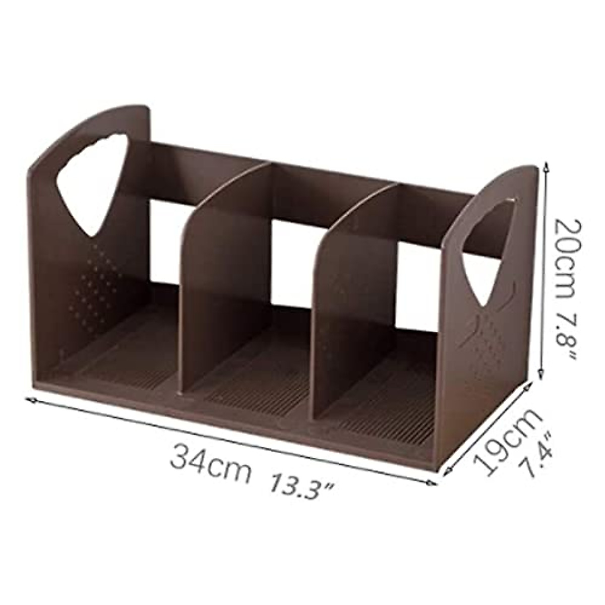 Book Ends Book Ends Plastic Bookend, Organize Office bookends, Fixed Bookends, Storage Bookends, Suitable Office, Desk, Living Room Book Ends. Durable and Stylish bookends Bookends (Color : OneColor