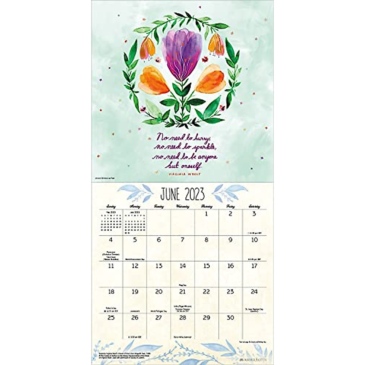 Meera Lee Patel 2023 Wall Calendar: Start Where You Are