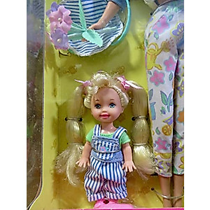 Gardening Fun BARBIE & KELLY Gift Set - Special Edition Set w 2 Dolls & Accessories (1996)