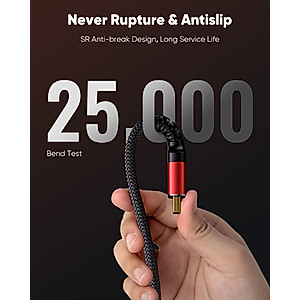 Highwings 8K 10K HDMI 2.1 Cable 6.6FT/2M 2-Pack, Certified Ultra High Speed HDMI Cable Braided Cord-4K@120Hz 8K@60Hz, DTS:X, HDCP 2.2 & 2.3, HDR 10 Compatible with Roku TV/PS5/HDTV/Blu-ray