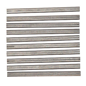 3-1/4 82mm Carbide Tipped Planer Blades Knife Portable Hand Wood Razor For DeWalt DW680K D26677K Bosch PL1632 PL2632K Makita KP0810 KP0800K WEN 6530 B&D Craftsman Ryobi Hitachi most Hand Planer 10pc