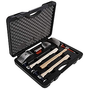 GEARWRENCH 7 Pc. Auto Body Tool Set, Hammers and Dollys, 82302