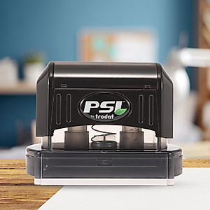 Personalized Return Address Stamp, Self Inking - Elegant Caligraphy Script, Black Ink