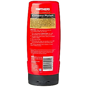 Mothers 05212 California Gold Chrome Polish, 12 oz.