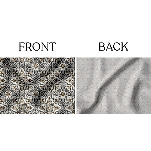 Delara Organic Cotton King Duvet Cover Set – 3 Piece Bedding Set - Soft King Comforter Cover w/ 2 Shams, Cover has Buttons + Corner Ties – Machine Washable - GOTS Certified